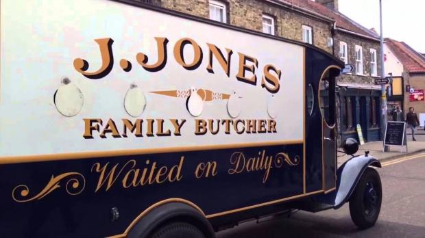 1935 butcher's van from Dad's Army restored to former glory