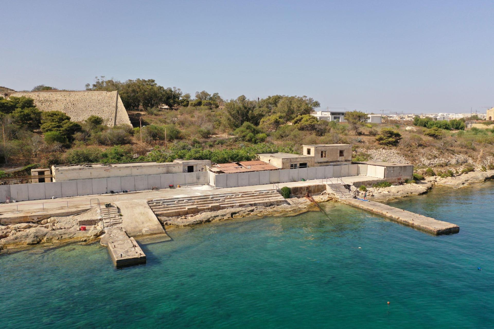 Access to Manoel Island foreshore enhanced