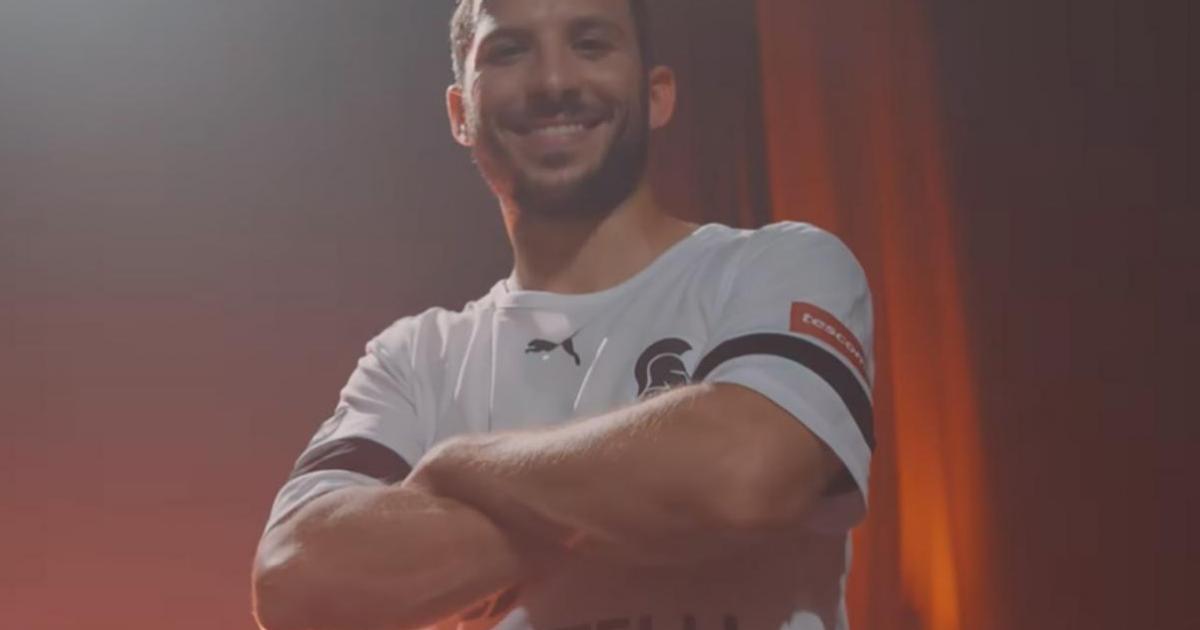 Ħamrun Spartans present their latest signing Luke Gambin