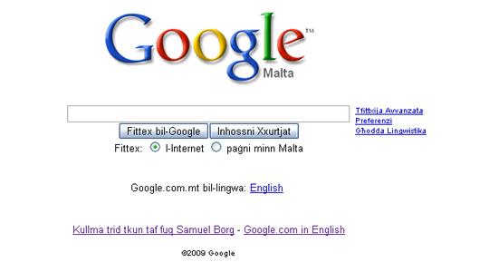 Google Malta hacked