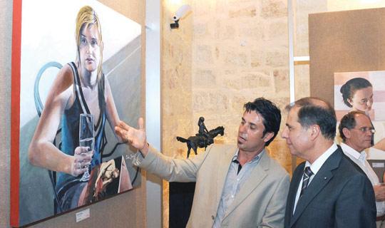 Art at San Anton Palace