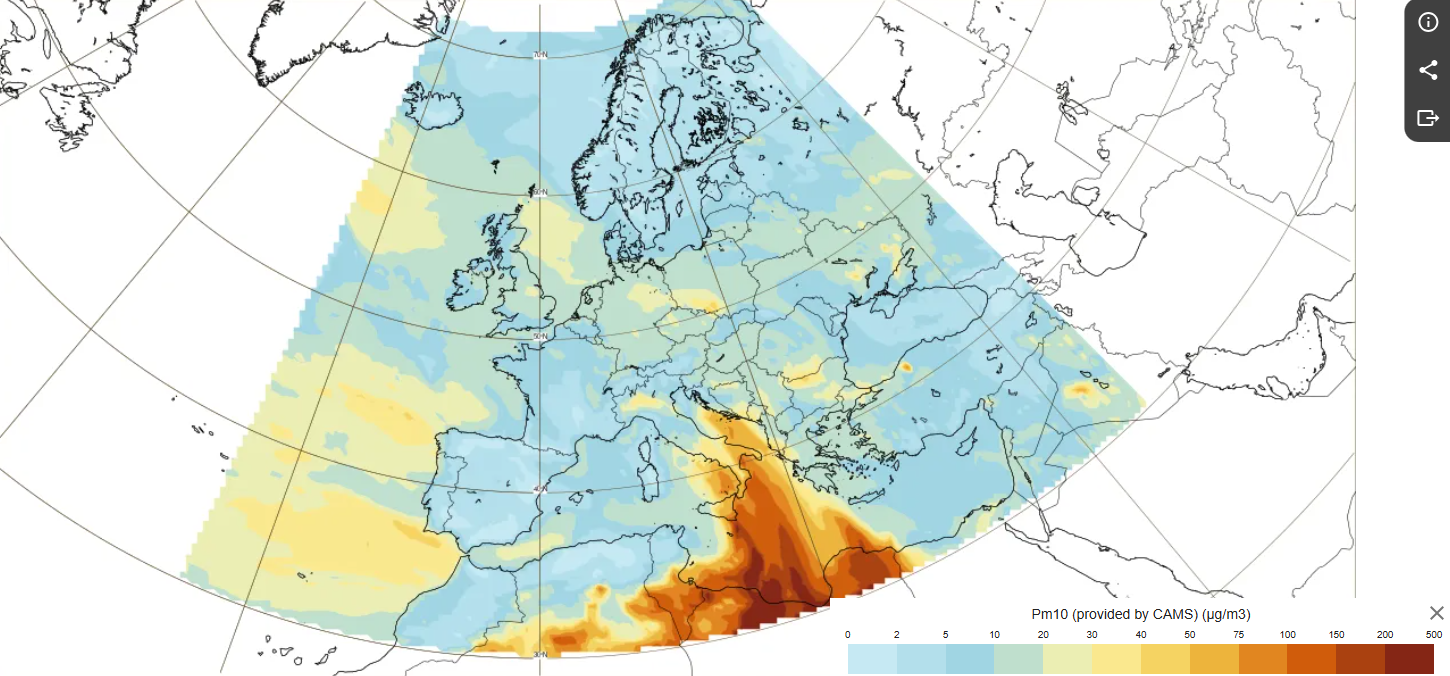 Malta blanketed in Saharan dust as pollution levels hit six times safe ...