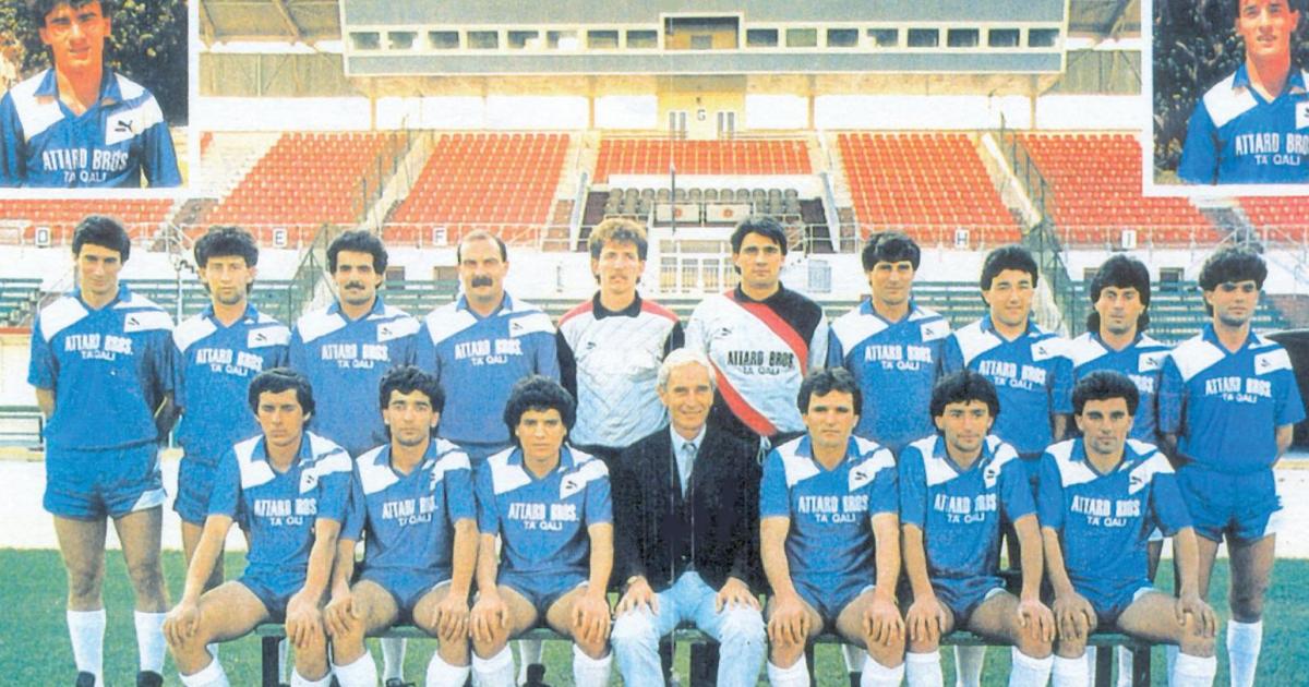 Mosta’s first promotion to Premier League in 1986-87