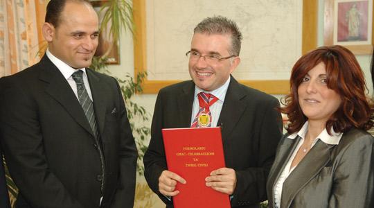 First couple married by mayor