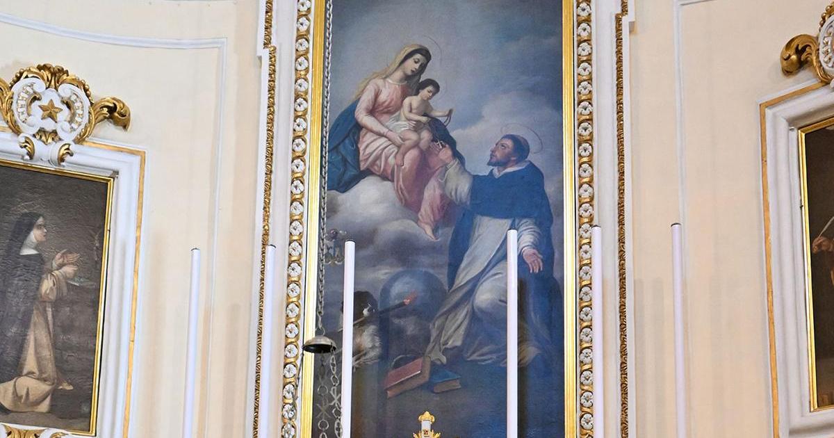 BOV Foundation supports restoration of Our Lady of the Rosary altarpiece