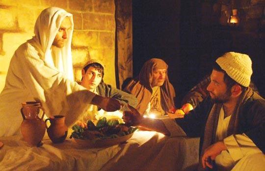 Last Supper re-enactment