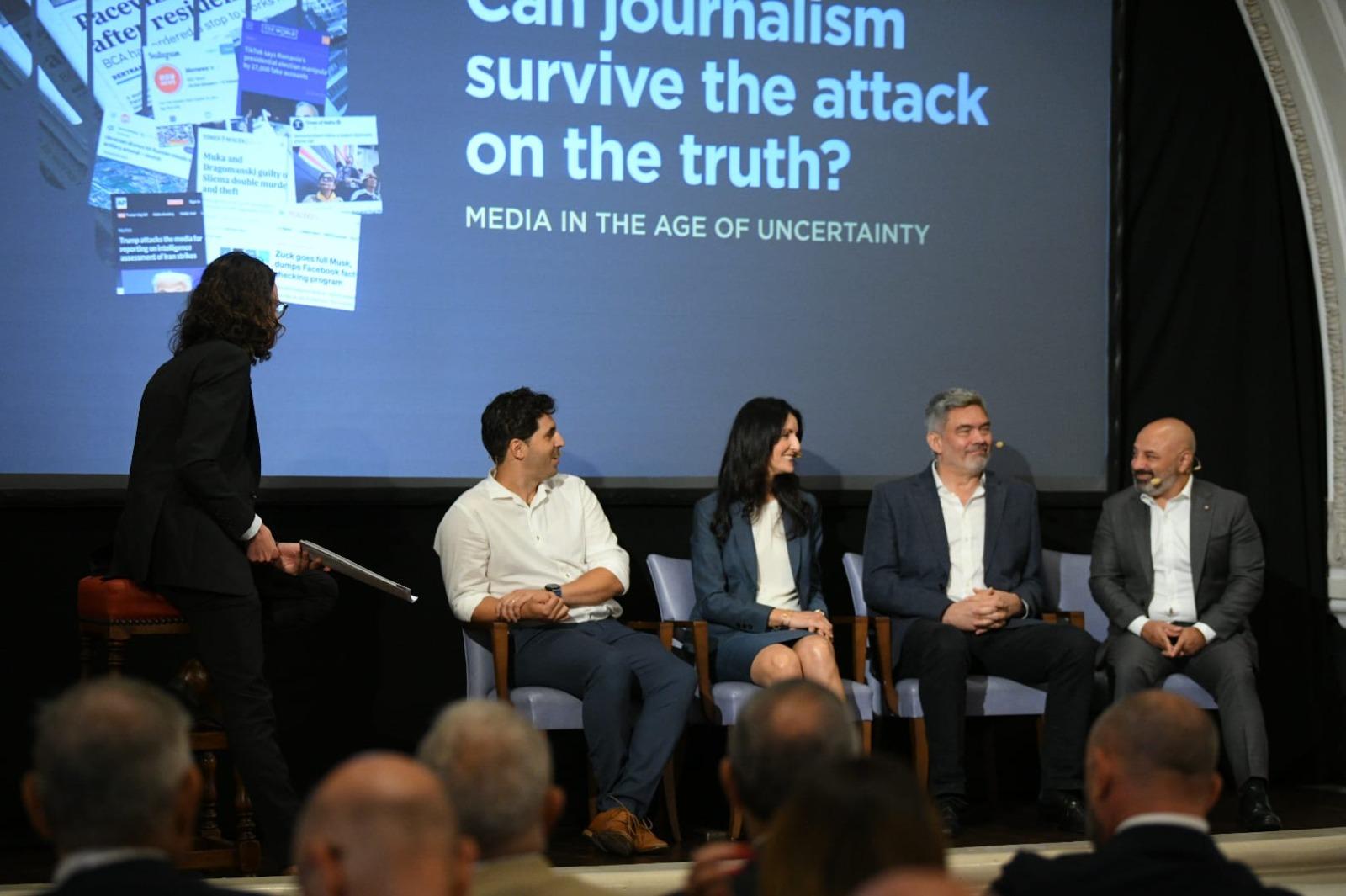 PM calls for media support and ethical reporting at Times of Malta event