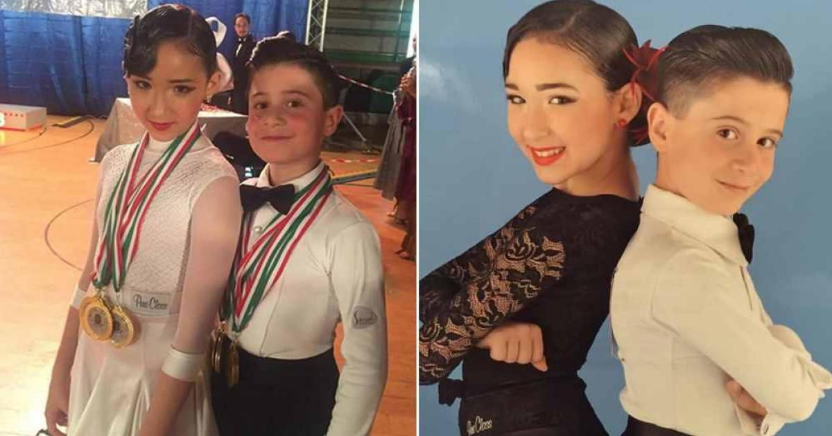 Young dancing duo win multiple prizes in Italy dancing competition