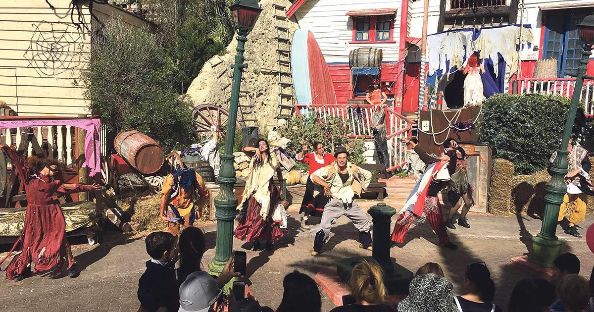 Popeye Village invaded by monsters