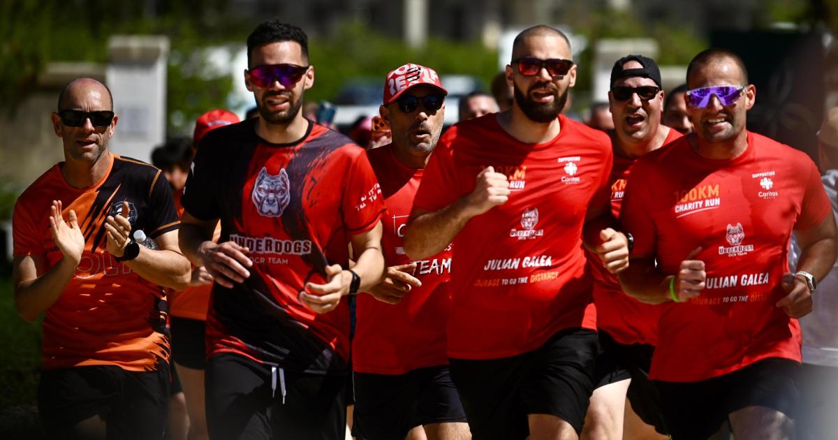 Man completes 100-kilometre run around Ta’ Qali for charity
