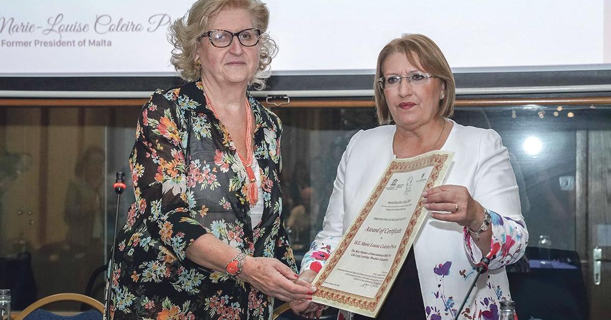 UNESCO awards former President for inclusivity efforts