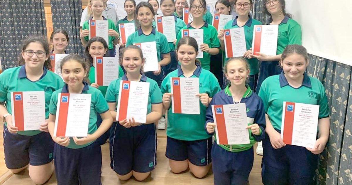 Young girls empowered with life-saving skills