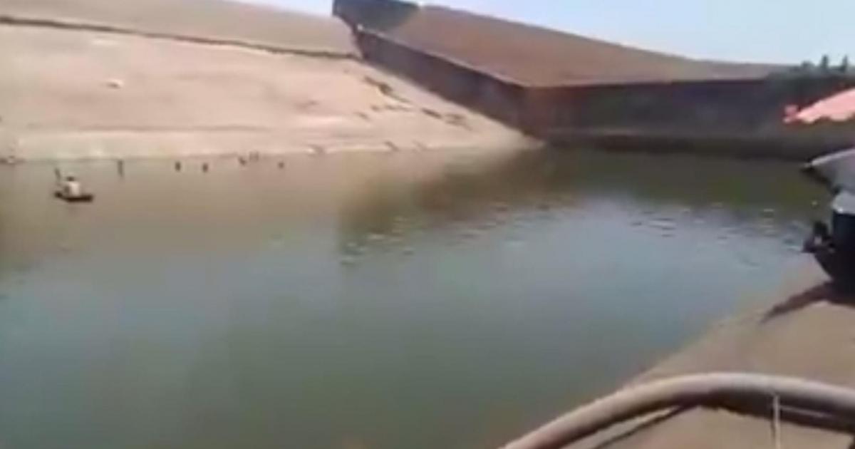 Indian official drains dam to retrieve mobile phone