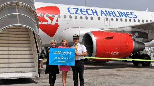Czech Airlines lands maiden flight at MIA