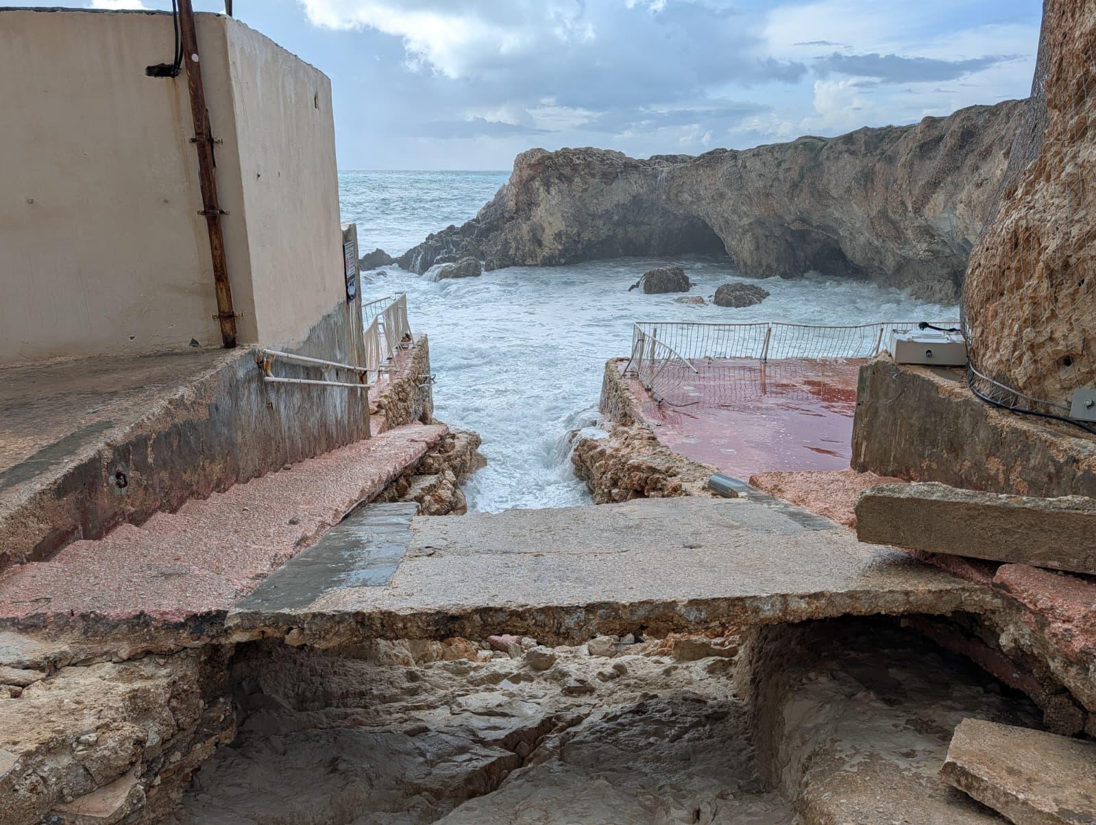 'God decided to wash everything away': owner of storm-hit Għar Lapsi ...