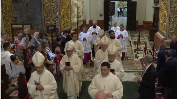 Live - Archbishop Charles Scicluna leads Chrism Mass