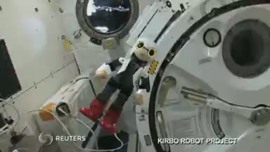 Japan's space robot phones home for the first time