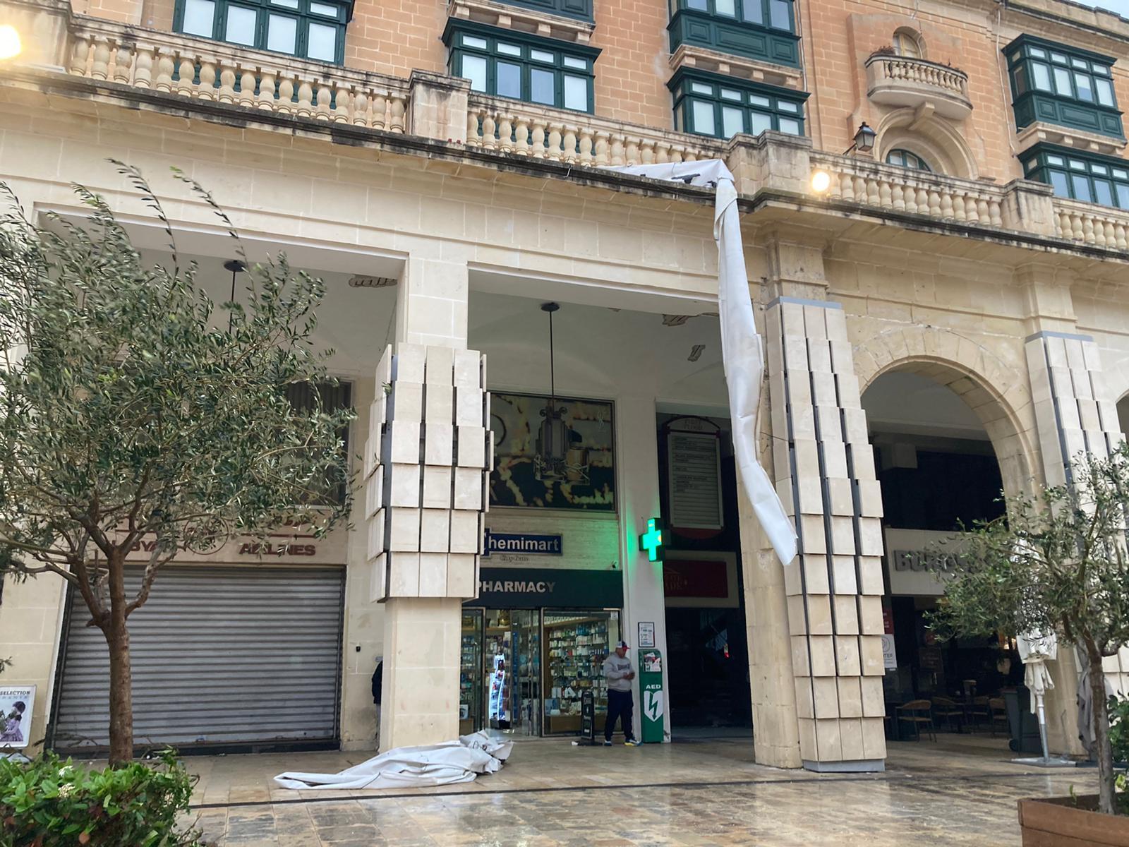 In pictures: Storm Harry's trail of damage across Malta