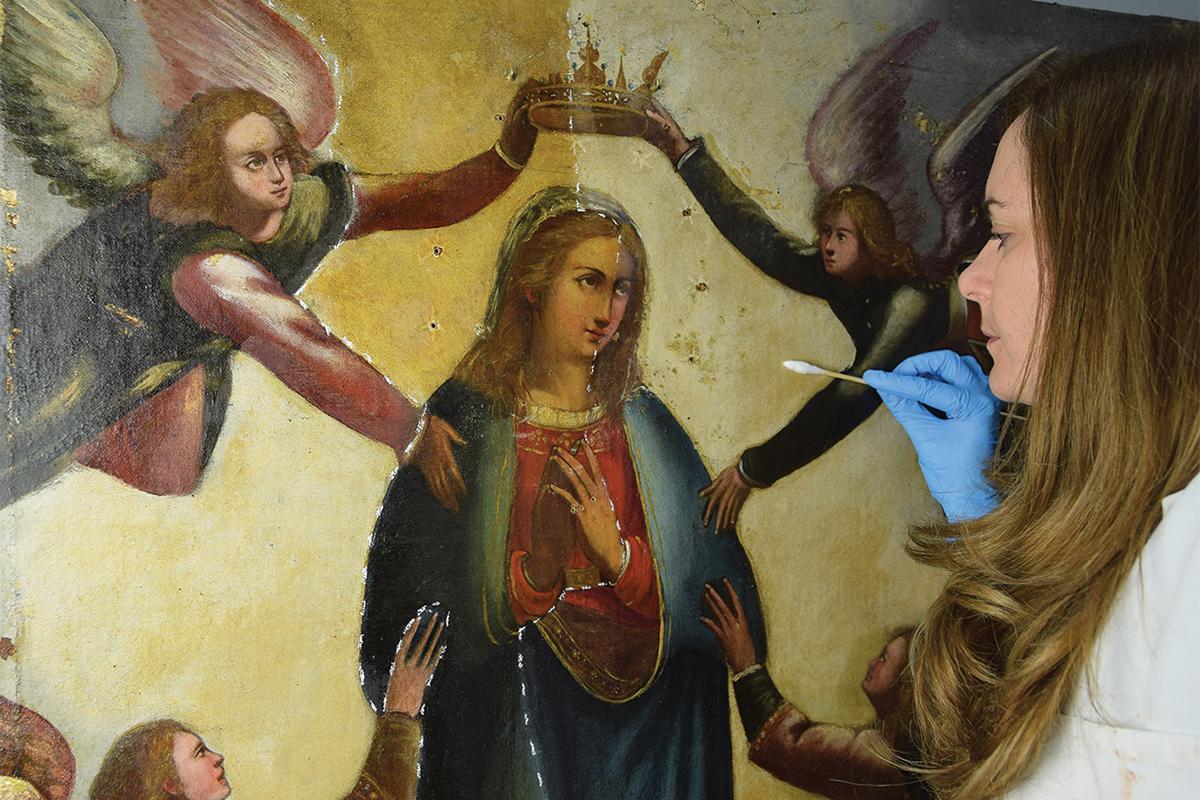 Conservation, restoration of Ta’ Pinu’s titular painting