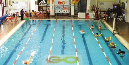 Swimming challenge for charity