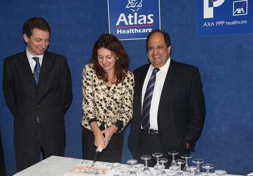 AXA PPP healthcare chiefs in Malta for Atlas 10th anniversary events