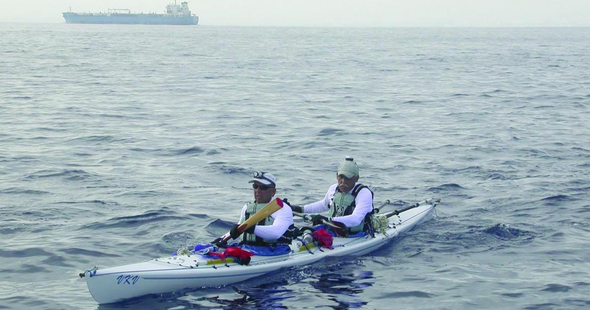 Veteran kayak duo to reconquer sea in aid of Inspire