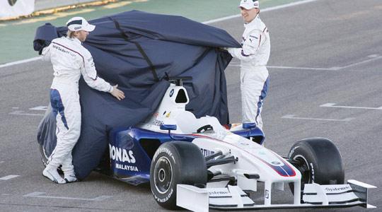BMW unveil new F1 car