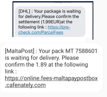 Police warn of SMS Maltapost scam