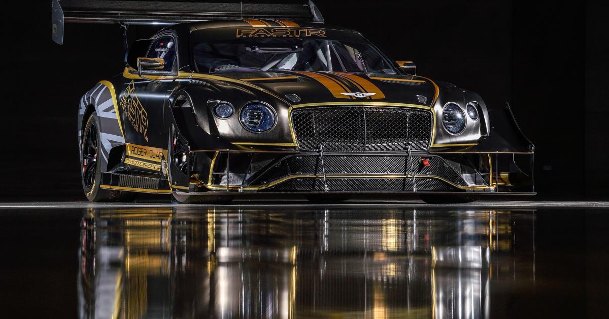 Bentley unveils striking Continental GT Pikes Peak racer