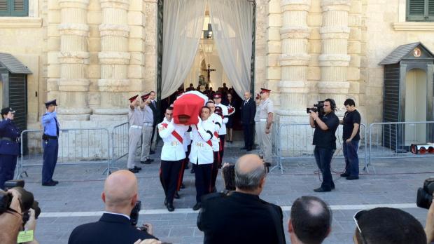 Final salute to Dom Mintoff as state funeral ends