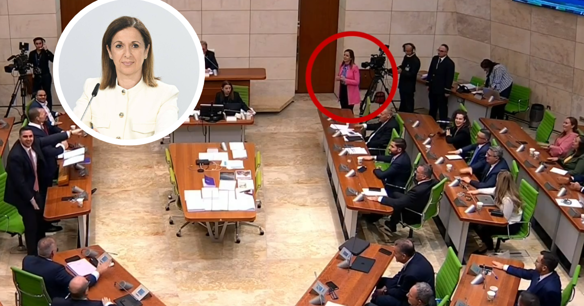 Paula Mifsud Bonnici apologises for blocking TVM camera in parliament