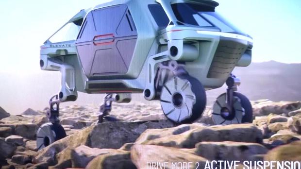Watch: Hyundai's 'walking car' can go anywhere