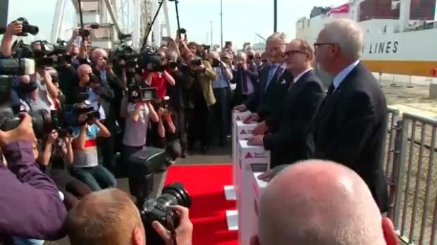 Belgium opens world's biggest lock