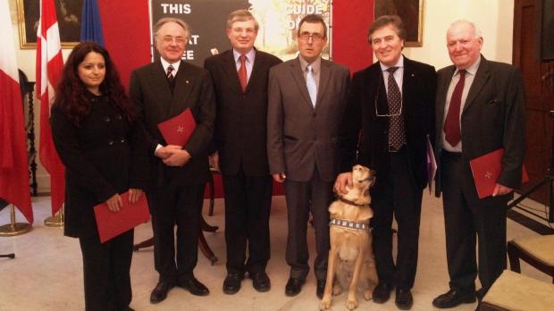 Order of Malta helps Guide Dogs Foundation