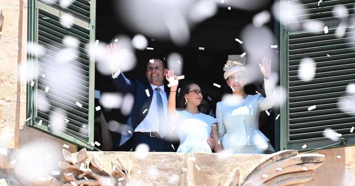 Robert Abela sworn in as prime minister for the third time