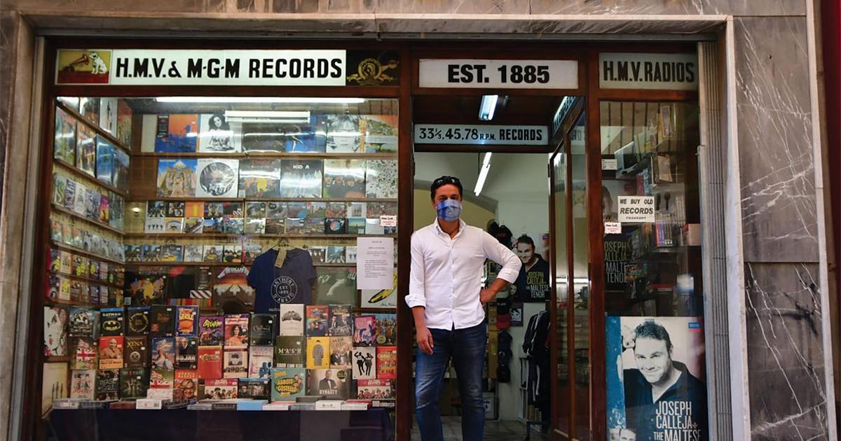 MP3s worse than COVID-19 for world's 'oldest' record store in Valletta