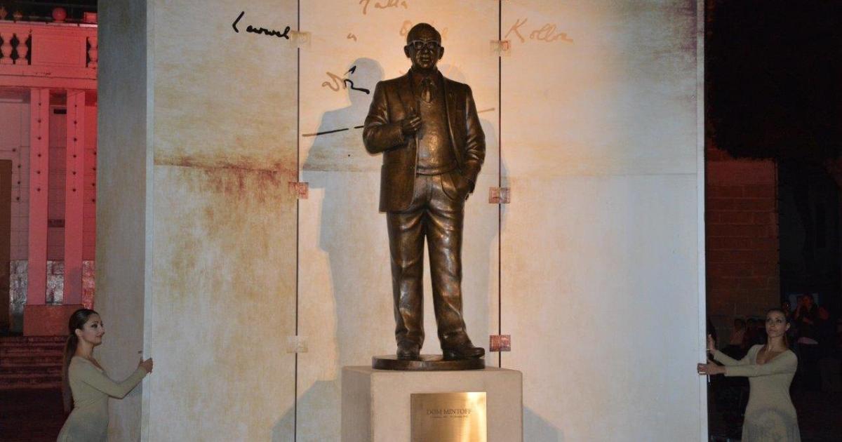 Mintoff monument unveiled