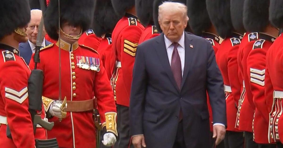 Watch: Britain rolls out the red carpet for Donald Trump