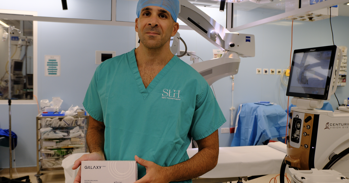 St Thomas Hospital Eye Clinic introduces ‘life changing’ new lens implants