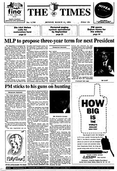 What happened on... March 14