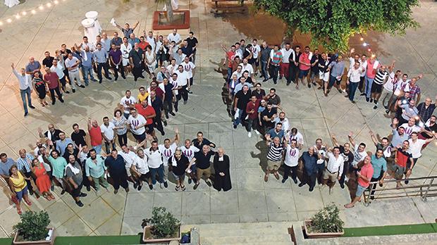 Fundraising school reunion