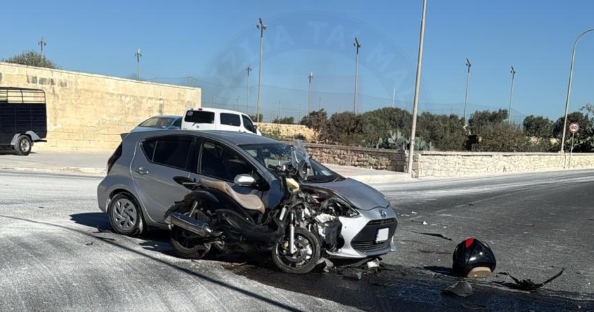 Watch: Traffic accident caught live on air during Transport Malta interview