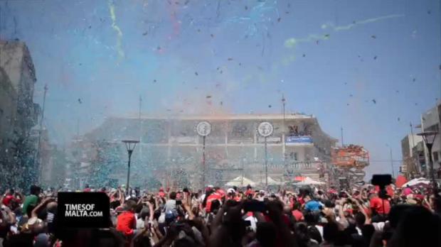 Explosion of colourful confetti as Rabat celebrates feast of St Paul