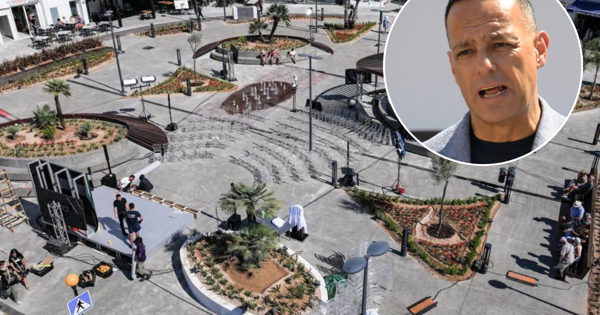 Jason Micallef 'proud' of 'great' €10m Bugibba square project