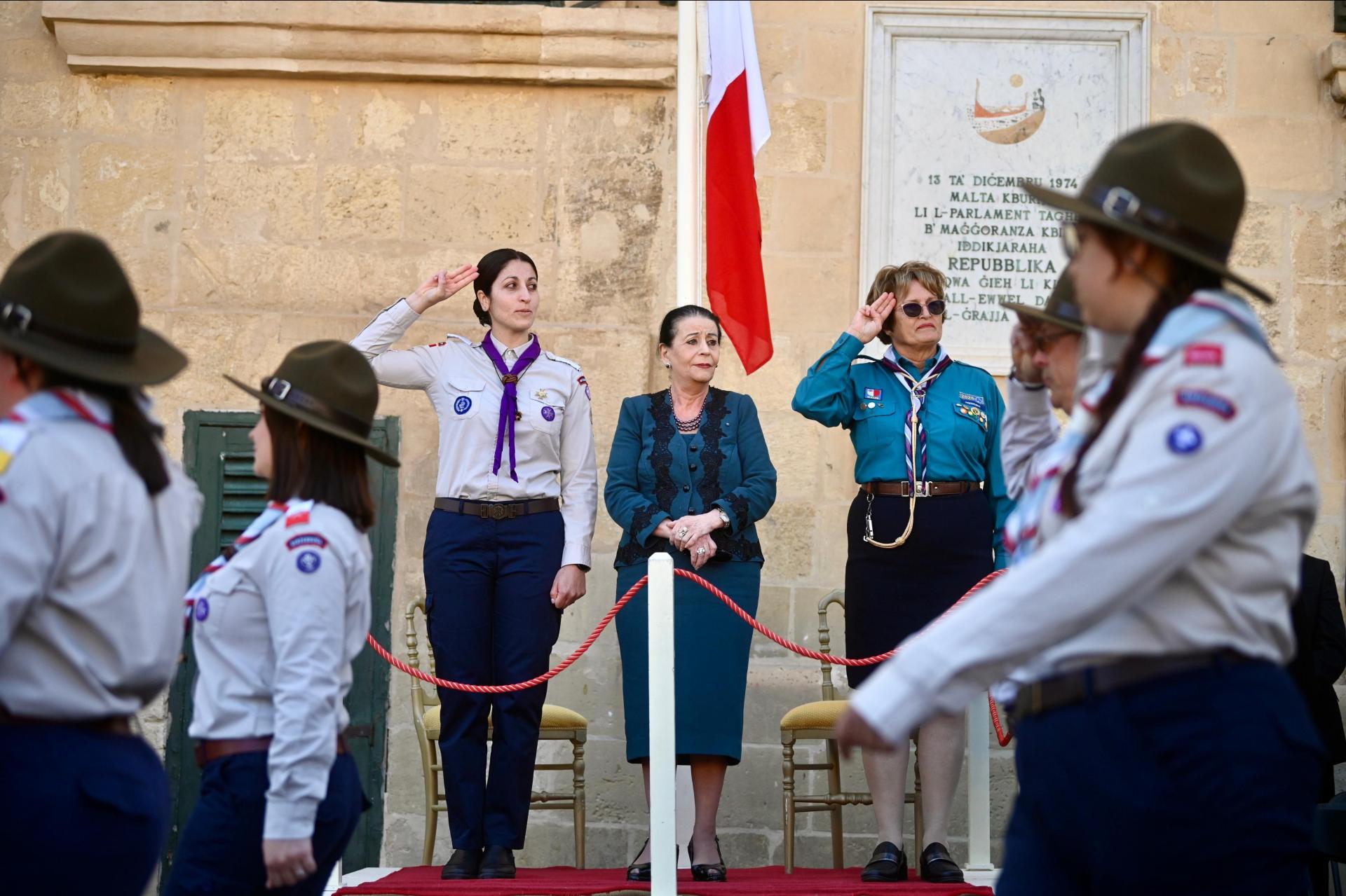 5,000 participate in annual Scout and Guide parade