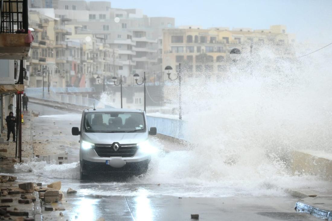 Storm Harry batters Malta for 24 hours with strong winds, then a ...