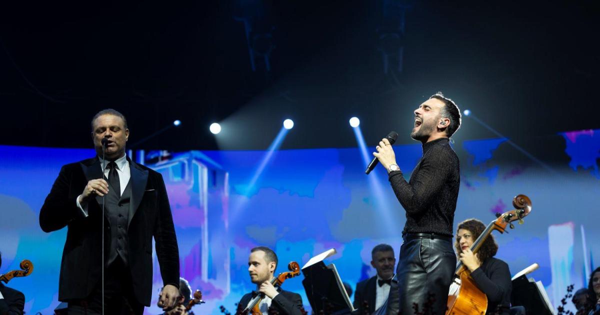 Joseph Calleja and Marco Mengoni rain Christmas magic on Malta