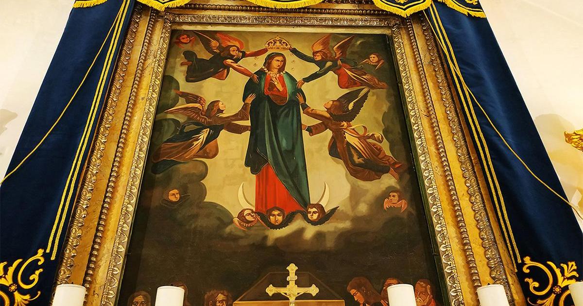 Restoration of Ta’ Pinu painting