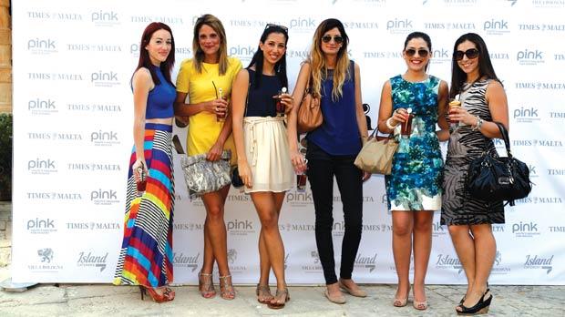Pink Fashion Show at Villa Bologna