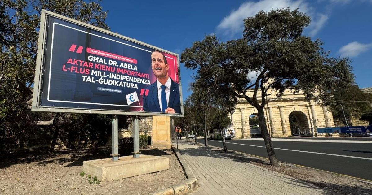 Mintoff’s letter to cabinet hits the streets on billboards